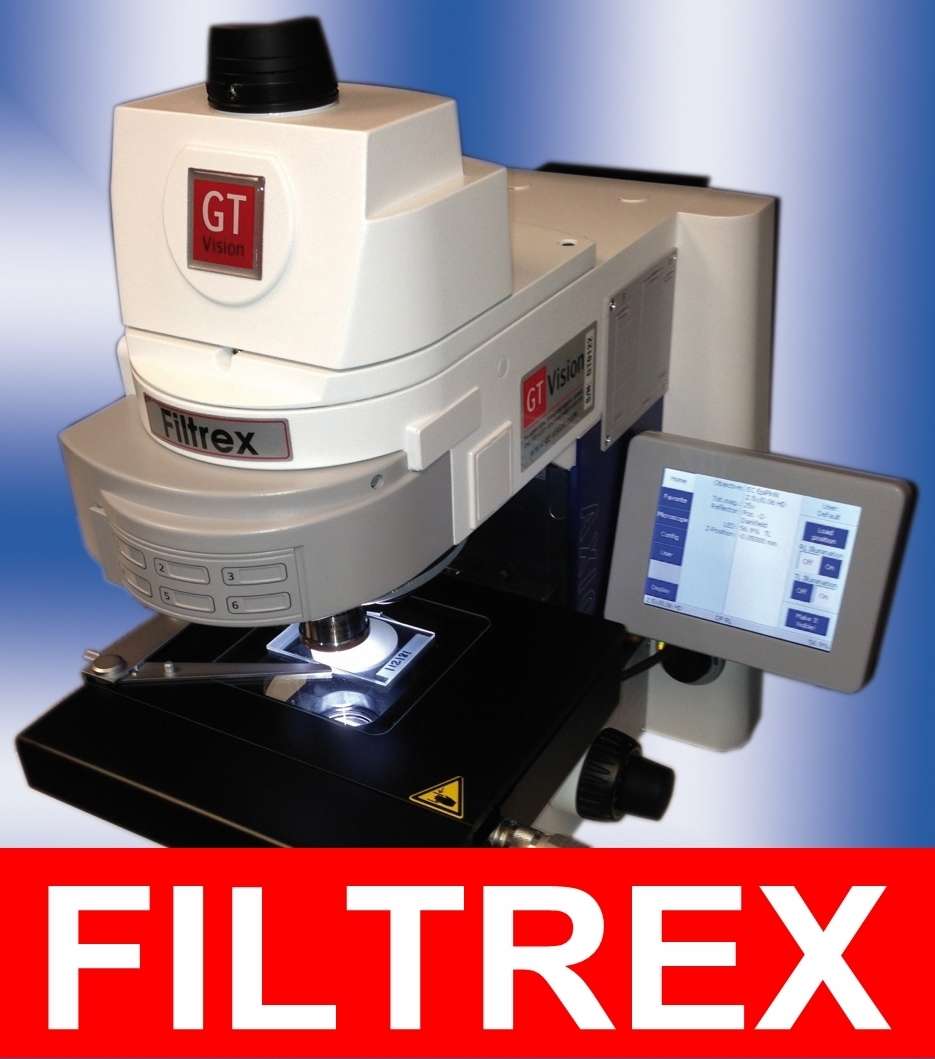 Filtrex Image Analysis System for Fully Automatic Filtered Particle Co